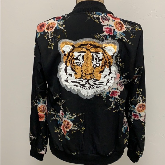 Jackets & Coats | Tiger Bomber Jacket | Poshmark